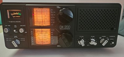 REALISTIC DX-200 - AM/SSB-CW HAM SHORTWAVE RECEIVER - AMAZING SHAPE ...