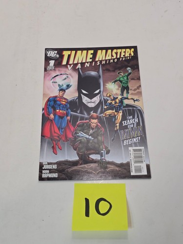 Time Masters Vanishing Point #1 DC Comics Dan Jurgens 2010 | eBay