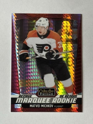 2024-25 O-Pee-Chee Platinum #264 Marquee Rookie Red Prism Matvei ...