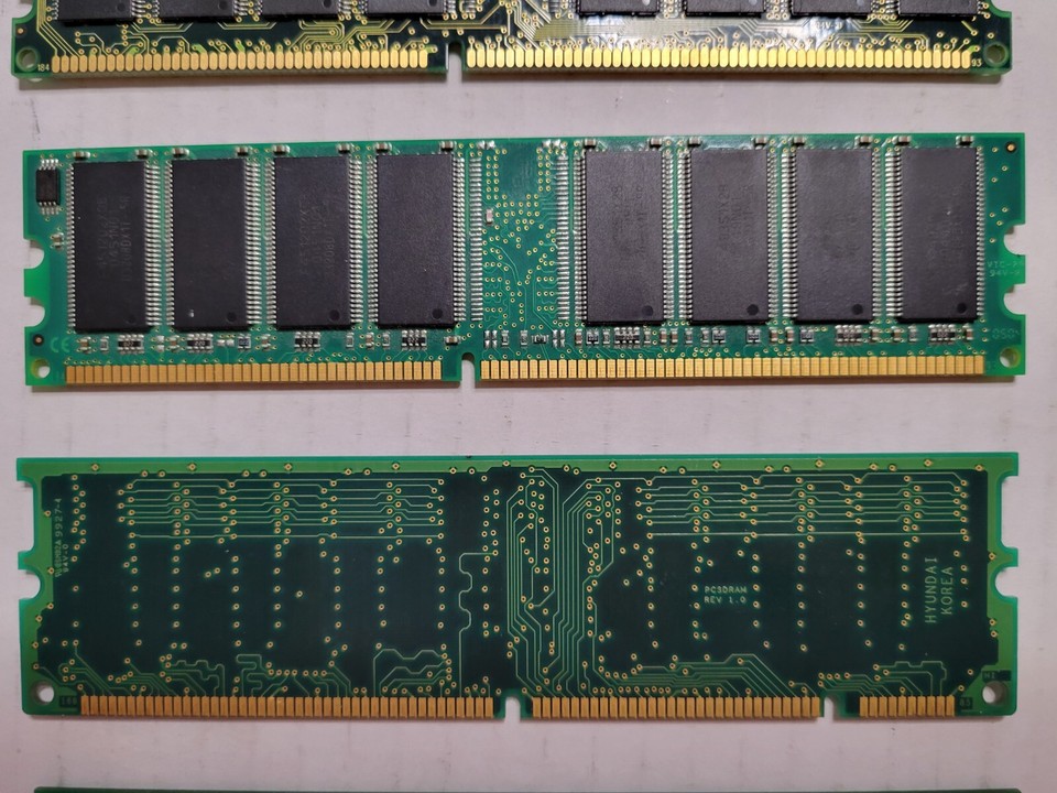 Vintage Computer RAM Memory Lot. 6 Sticks. 256, 512 DDR, More | eBay