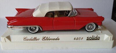 SOLIDO 1/43 SCALE 4501 Cadillac Eldorado Red | eBay
