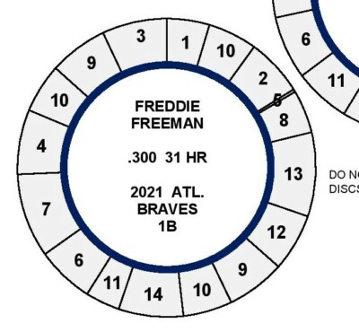 NEW!!! 40 CADACO ALL-STAR BASEBALL DISCS 2021 WORLD SERIES BRAVES -VS ...