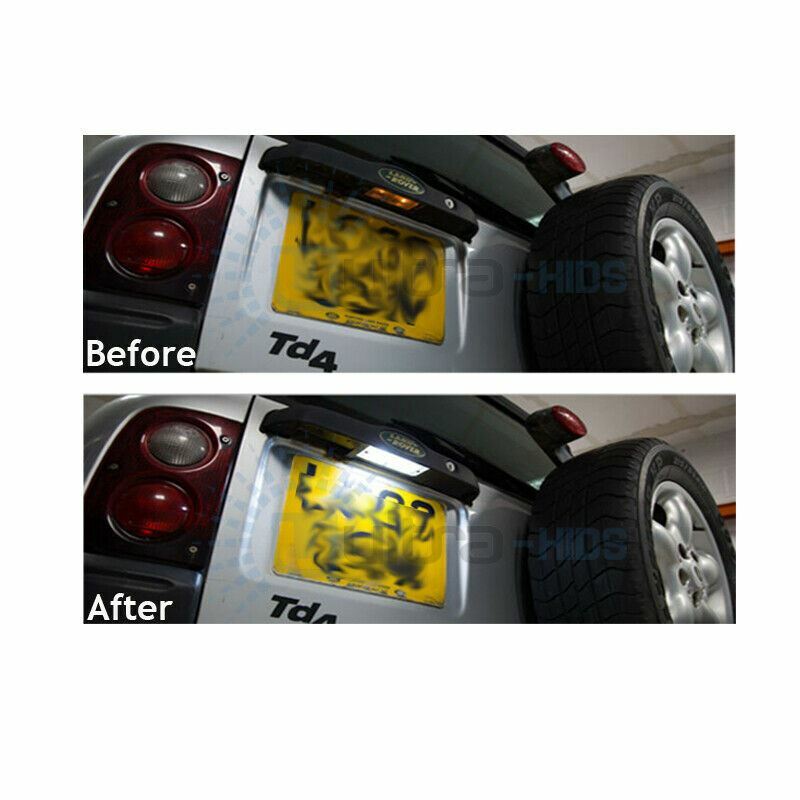 LED Rear Number plate light upgrade SMD licence lamp unit for ...
