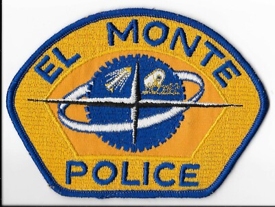 El Monte Police Department, California Shoulder Patch V1 | eBay