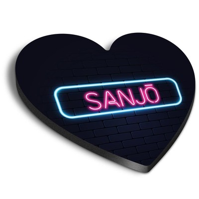 1x Heart Fridge MDF Magnet Neon Sign Design SanjÅ City Japan #351281 | eBay