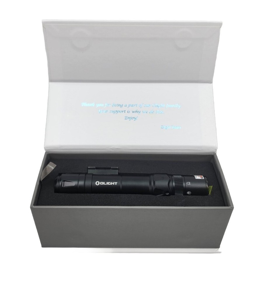 Olight Odin GL M Tactical Rechargeable Flashlight Green Laser Combo, M ...