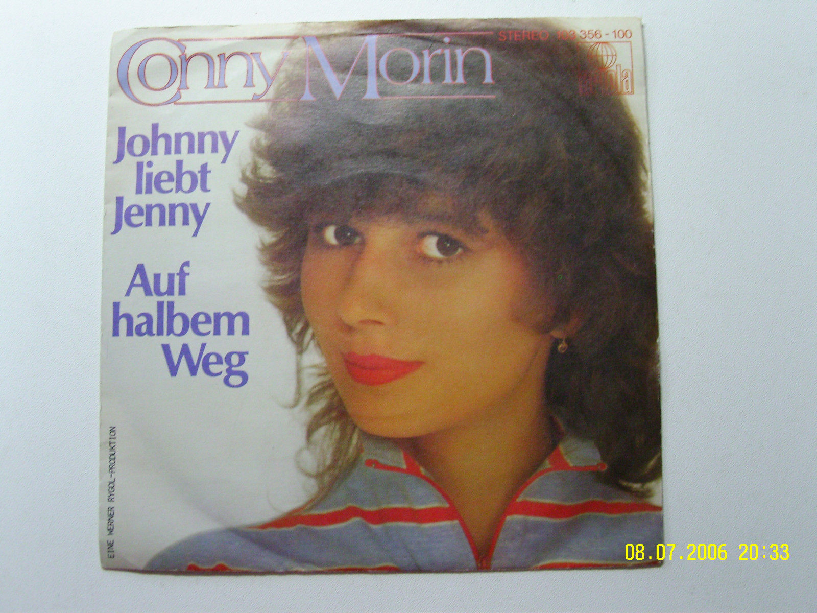 Conny Morin - Johnny liebt Jenny + Auf halben Weg | eBay