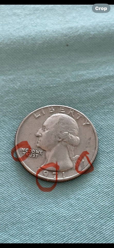 1979 Washington Quarter Filled D Mint Mark Error + “IN” Touching | eBay