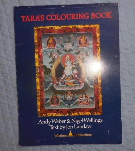 Vintage 1979 1st Printing Tara's Coloring Book Colouring Tibet,Buddist ...