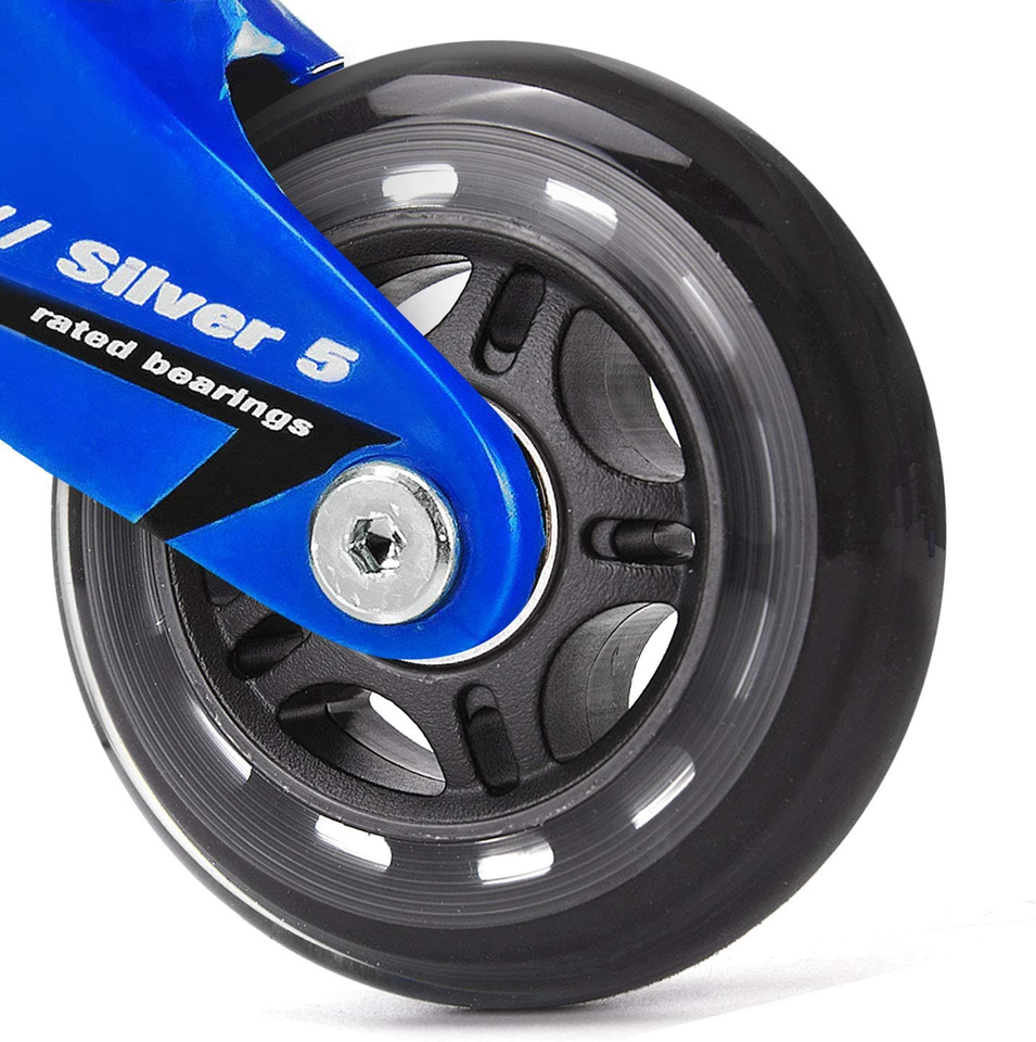 TOBWOLF 8 Pack 64mm Inline Skate Wheels with ABEC-7 Bearings - Black | eBay