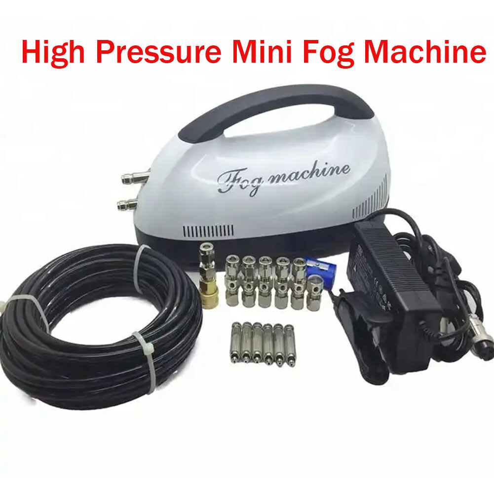 Portable High Pressure Pump Fog Machine Mist Cooling System For Outdoor ...