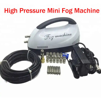 Portable High Pressure Pump Fog Machine Mist Cooling System For Outdoor ...