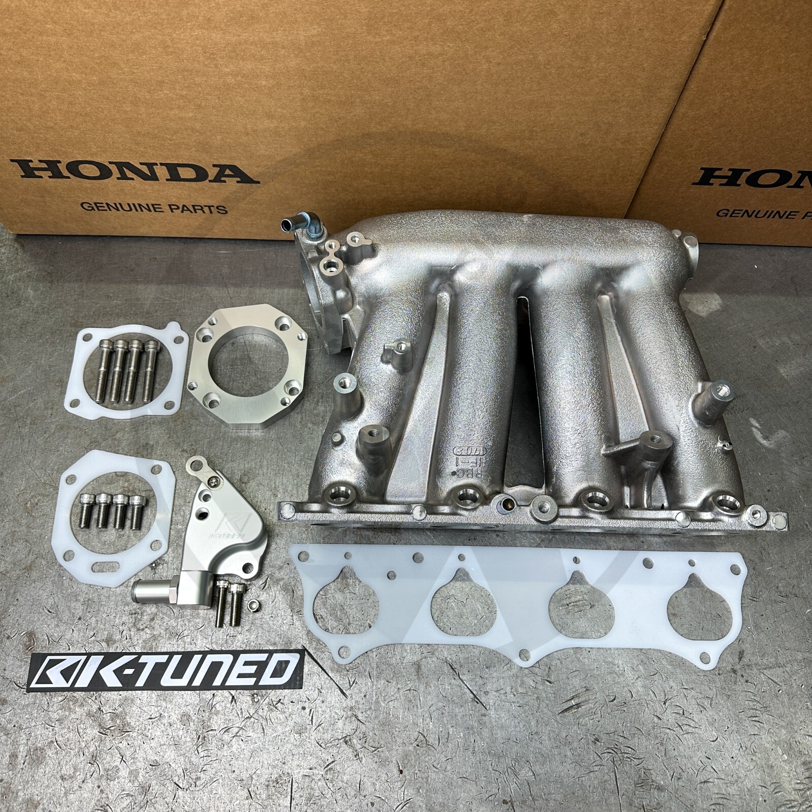 RBC Intake Manifold Kit ZDX Throttle Body Adapter & IMA 2012-2015 Honda ...