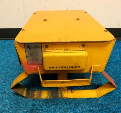 HUBBELL POWER DISTRIBUTION BOX SPIDER, WIRING DEVICE SGFI-1P, 50 AMP ...