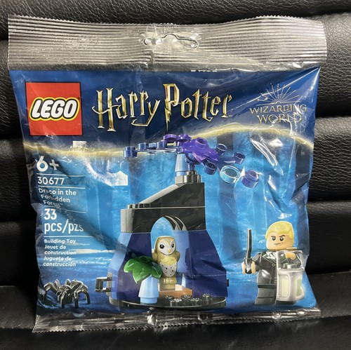 LEGO Harry Potter Draco in Forbidden Forest Wizarding World Owl 30677 ...