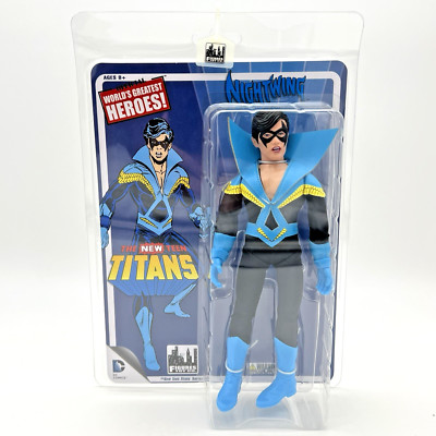 DC Comics New Teen Titans NIGHTWING 8" Retro Mego-style Action Figure ...