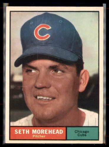 1961 Topps #107 Seth Morehead EX/MT | eBay
