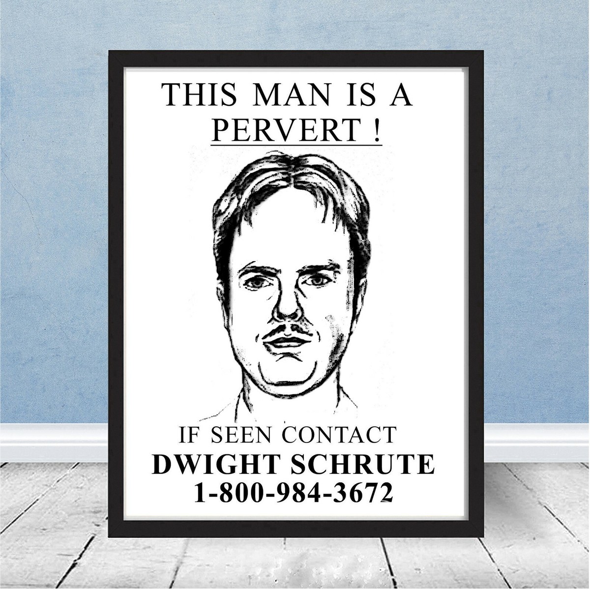 Carteles De Dwight Schrute Póster For Sale Con La Obra «dwight Con