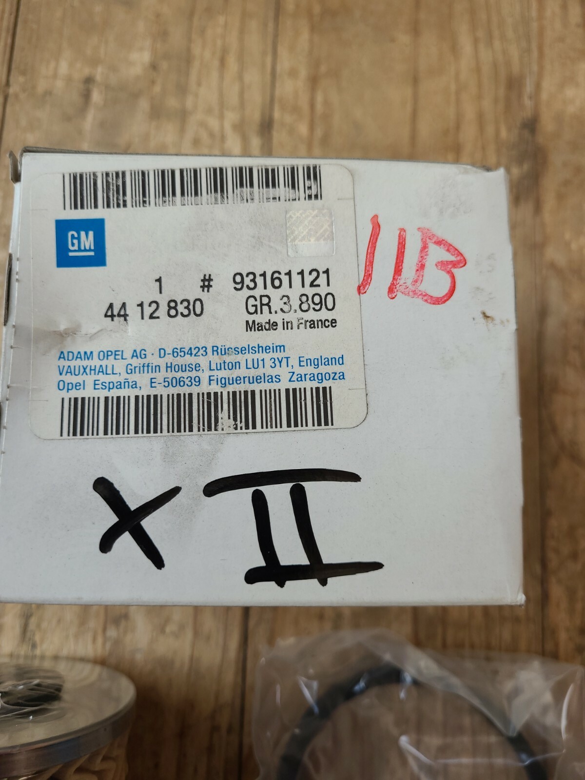 Original Opel 93161121 Kraftstofffilter Diesel Movano Vivaro A Renault ...