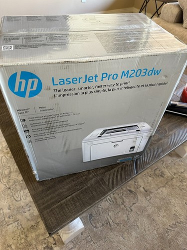HP LaserJet Pro M203DW Monochrome Laser Printer 889894212825 | eBay