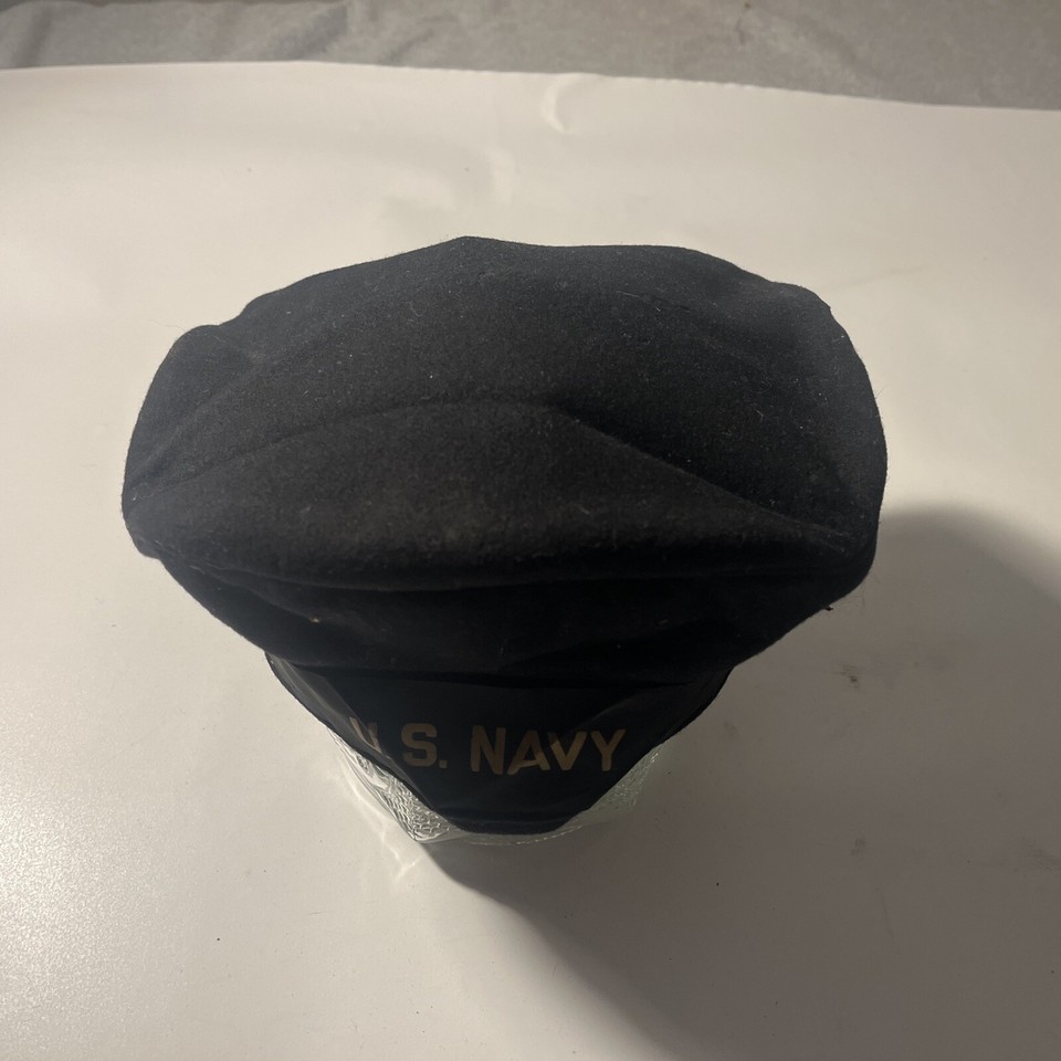 Authentic WWII US Navy "Donald Duck" Flat Hat from USS Lizardfish ...