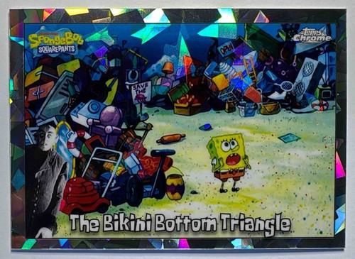 2025 Topps Chrome SpongeBob The Bikini Bottom Triangle Night Shift ...