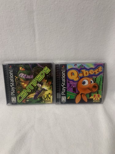Qbert & Centipede PlayStation 1 PS1 Complete in Box | eBay