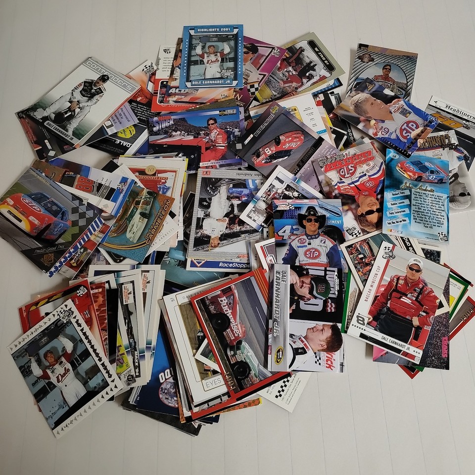 Nascar Trading Cards over 1 lbs. various years1992-2002 , brands ...