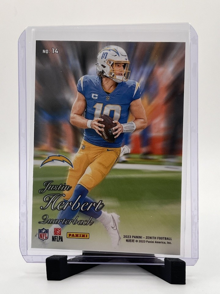 2023 Panini Zenith - Justin Herbert - 1994 Pacific - #14 - Los Angeles ...