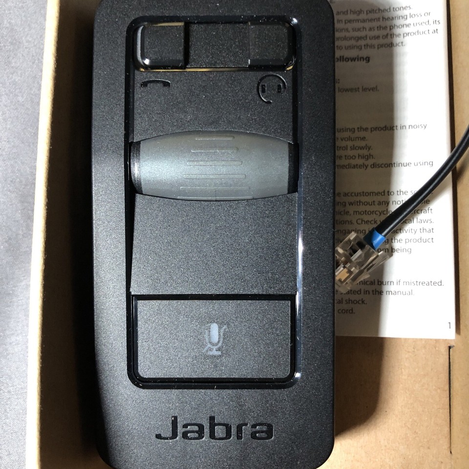 Jabra Link 850 Advanced Amplifier for GN Netcom QD Phone Headsets "OPEN ...