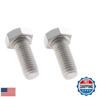 MroMax M8 Left Hand Hex Head Bolt M8-1.25 x 20mm 304 Stainless Steel ...