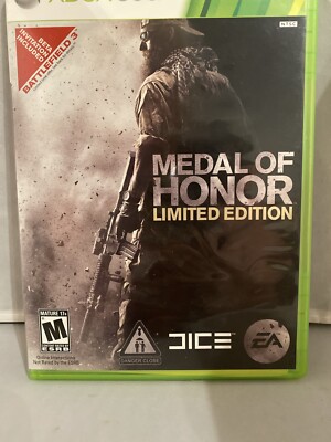 Medal Of Honor Microsoft XBOX 360 Limited Edition Video Game ...