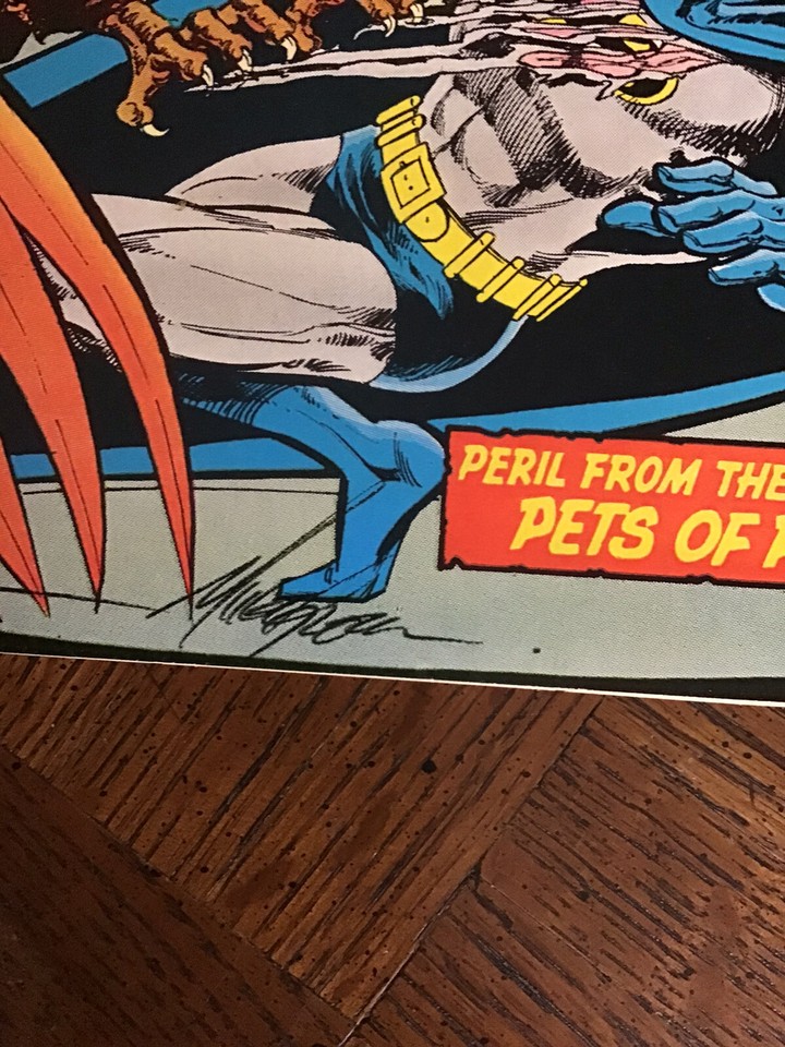 BATMAN #288 ~ SIGNED BY MIKE GRELL ~ DC COMICS 1977 HIGH GRADE COMBINED ...