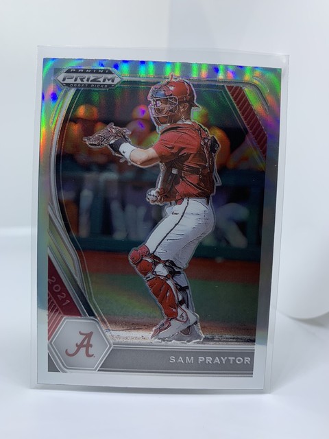 2021 Panini Prizm Draft Picks - Silver Prizm #PDP179 Sam Praytor (RC ...