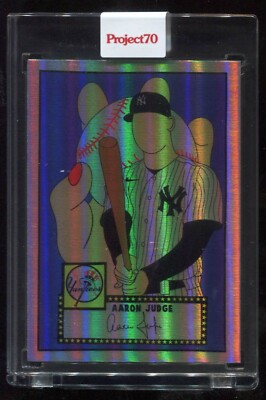 TOPPS PROJECT 70 FOIL #743 AARON JUDGE by FUCCI YANKEES 6/70 | eBay