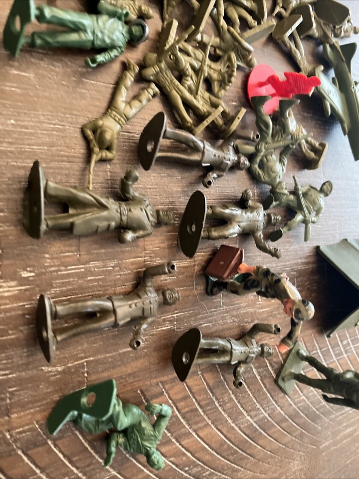 Vintage Marx, MPC, Tim Mee Toys Soldiers Tent Fire Planes | eBay