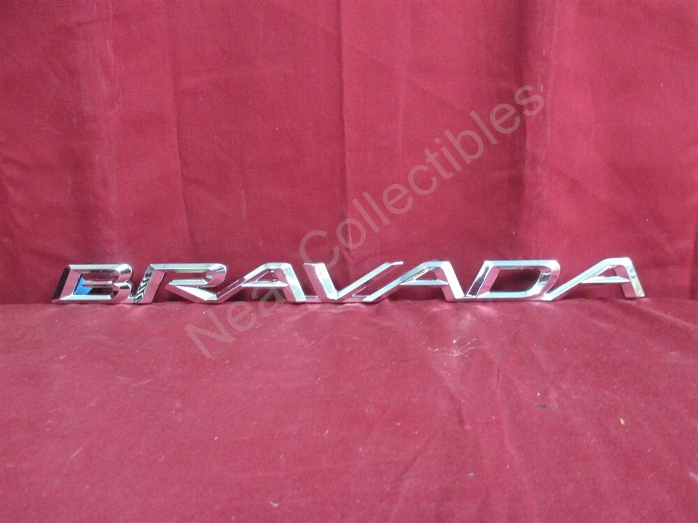NOS OEM Oldsmobile Bravada Lift Gate Nameplate Emblem 2002 - 04 | eBay