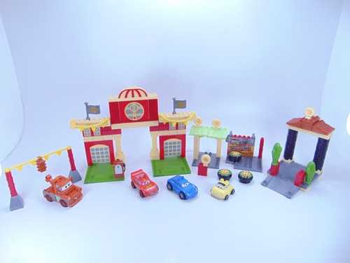 set mega bloks type duplo cars disney radiator springs vintage 2008 ...