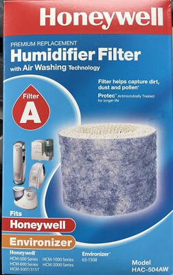HONEYWELL HAC-504AW HUMIDIFIER FILTER A, ENVIRACAIRE ENVIRONIZER ...