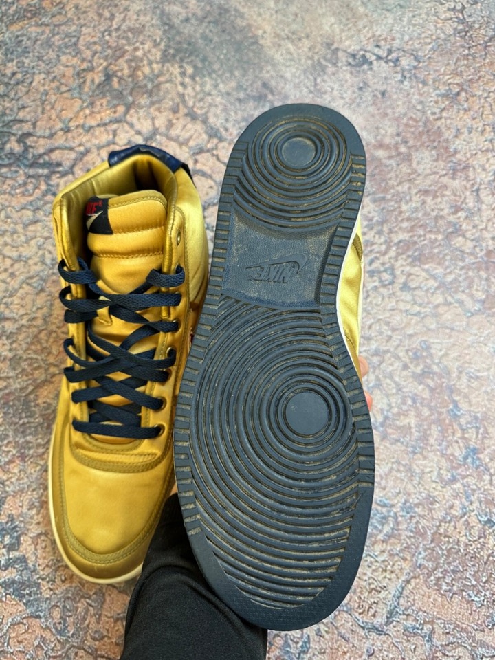 NIKE VANDAL HI Canvas High Cut sneaker GOLD Vintage Men's US11 Berlin Rare | eBay