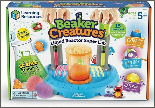 NEW Learning Resources Beaker Creatures Liquid Reactor Super Lab + 3x ...