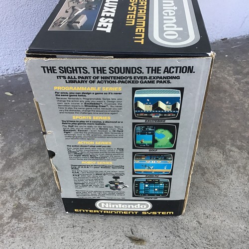 Nintendo Deluxe Set Rob The Robot Box Only 1/2 Foam NES Rare | eBay