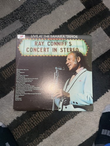 RAY CONNIFF’S Concert In Stereo-Live At The Sahara/Tahoe-Vinyl 2xLP CBS ...