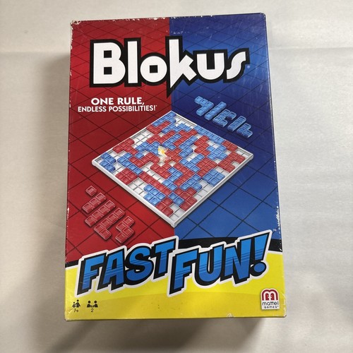 NEW Mattel BLOKUS Block Duo Strategy Game 2 Player, Travel, Family | eBay
