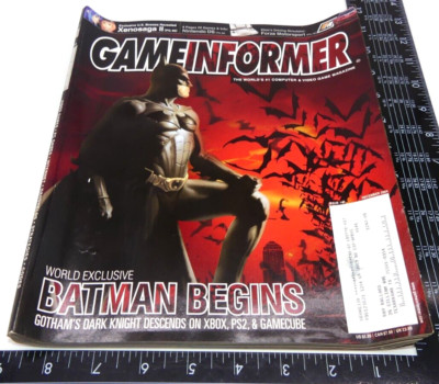 Game Informer Gaming Magazine Batman Begins Issue 140 Dec 2004 | eBay