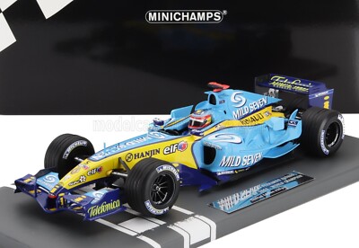 Fernando Alonso Renault R25 Brazil GP GP 2005 World Champion 1/18 Model ...