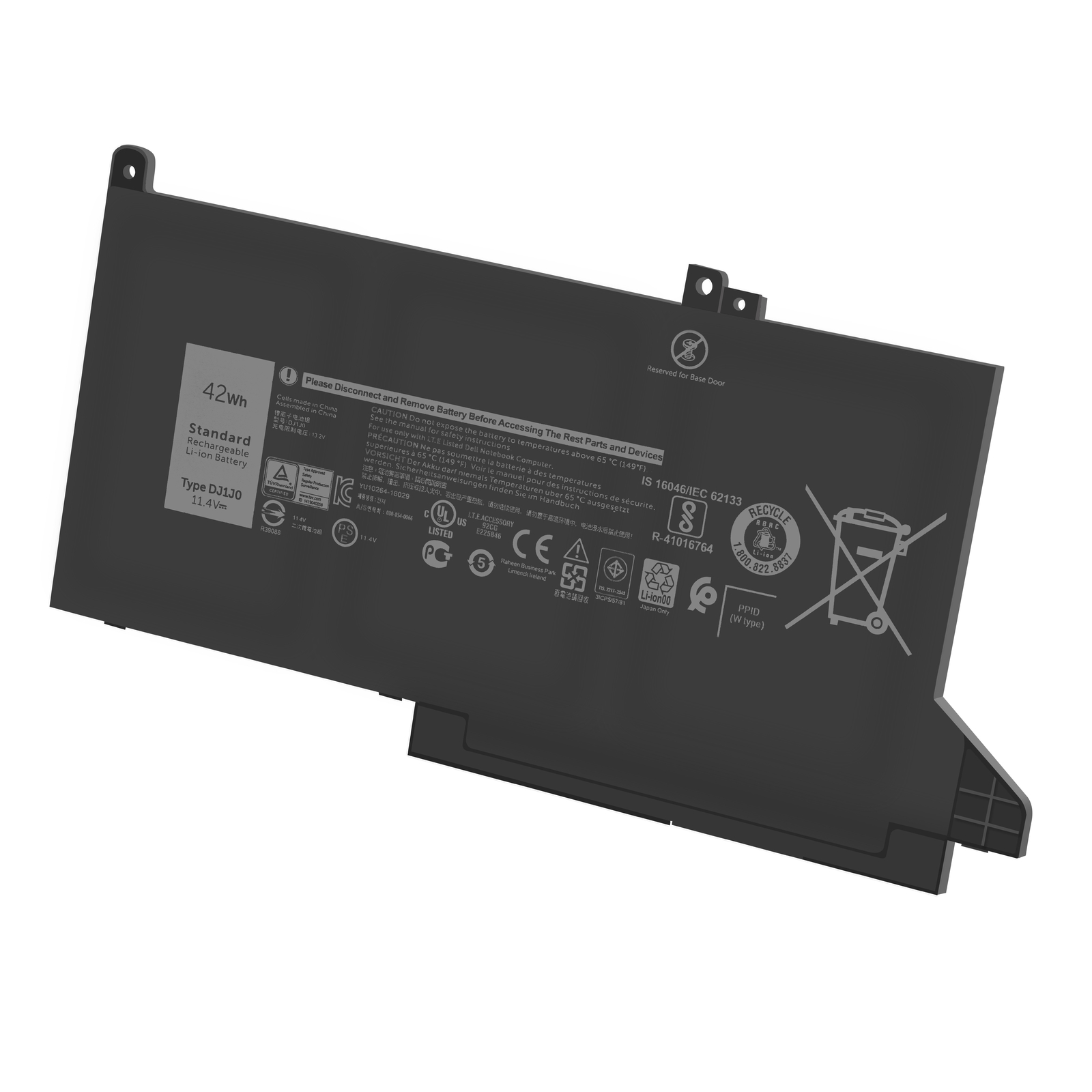 C27RW DJ1J0 PGFX4 Battery For Dell Latitude E7280 E7290 E7380 E7390 ...