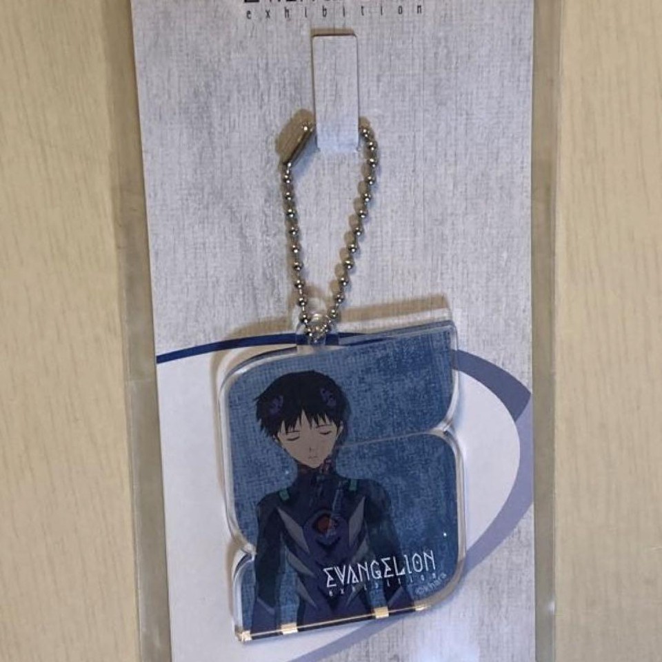 Eva Acrylic Keychain Shinji Ikari Evangelion Exhibition | eBay