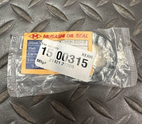 Musashi Engine Crankshaft Seal - 21421-21020 / 15-00315 - Fits Hyundai ...