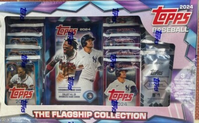 2024 Topps Flagship Baseball Set Series 1 & 2 COSTCO EXCLUSIVE | eBay